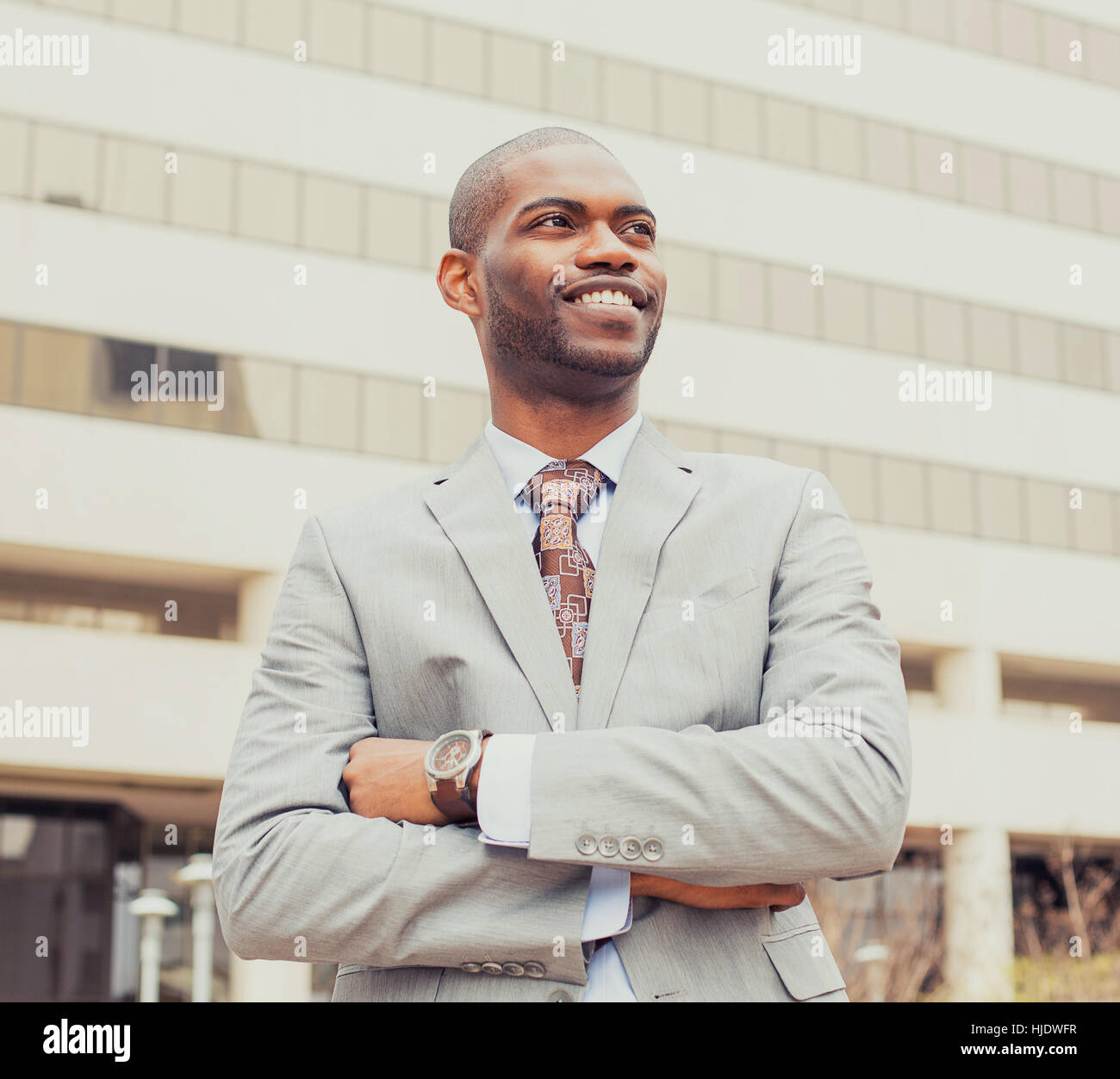 Headshot portrait of young professional man smiling laughing isolated ...