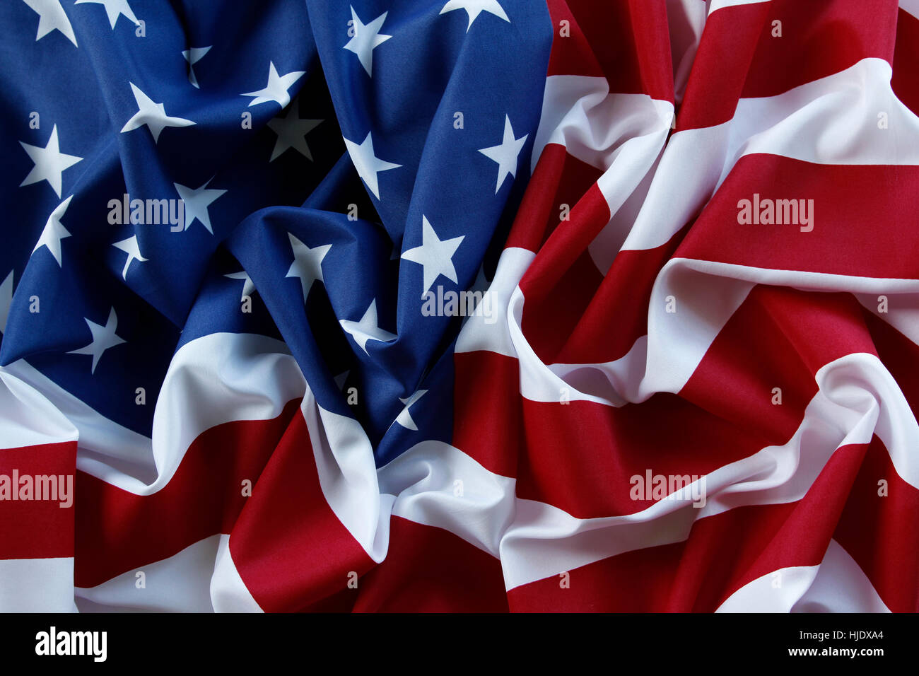 Closeup of rippled American flag Stock Photo - Alamy