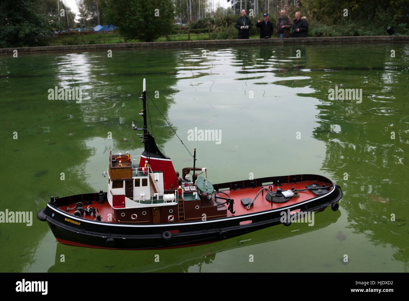 Northsider, model tug boat, Woodbridge, Suffolk, UK Stock Photo - Alamy