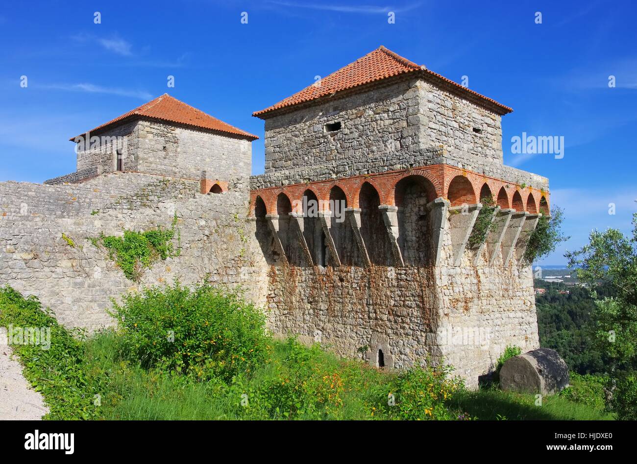 Ourem medieval village hi-res stock photography and images - Alamy