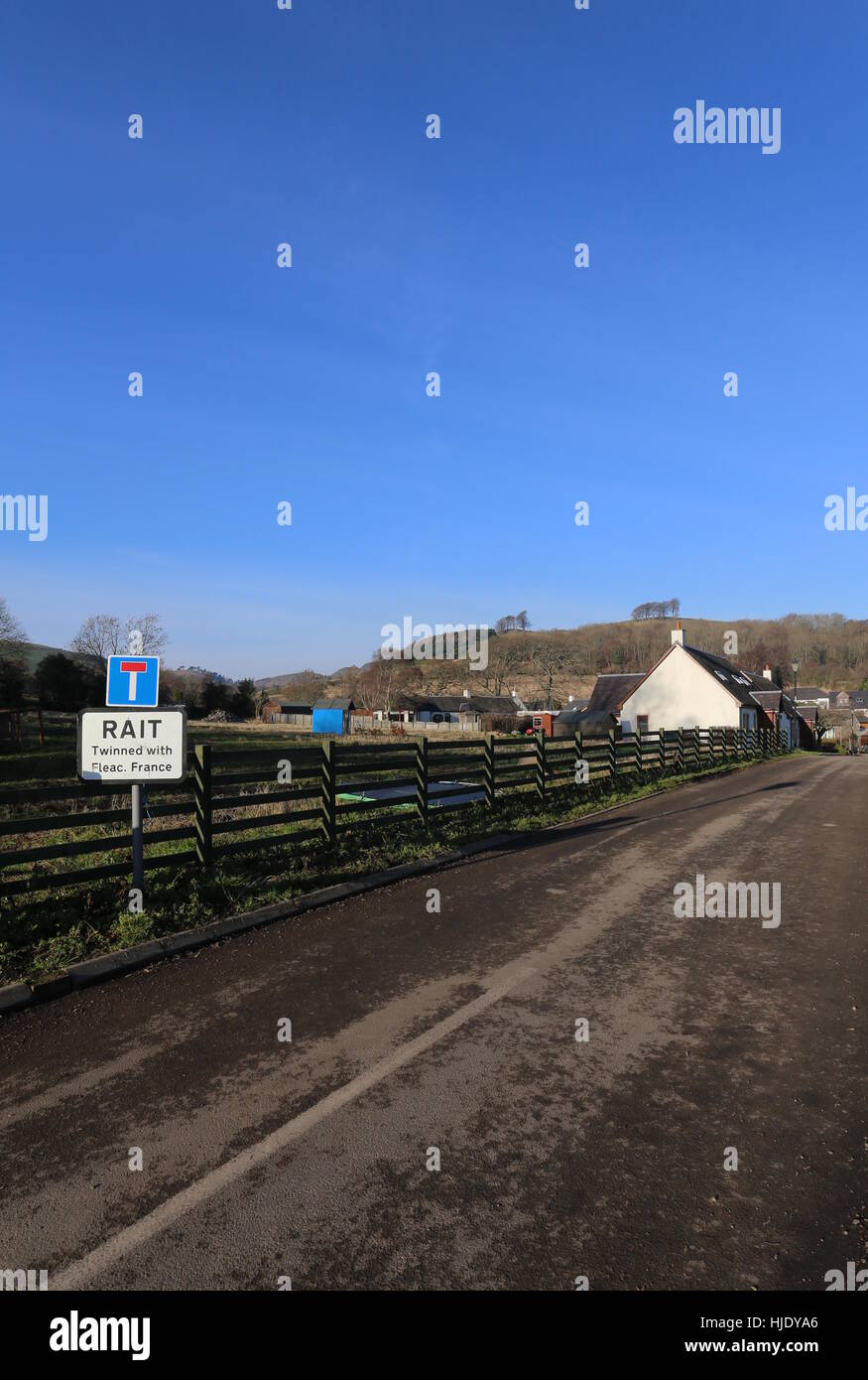 Rait village hi-res stock photography and images - Alamy