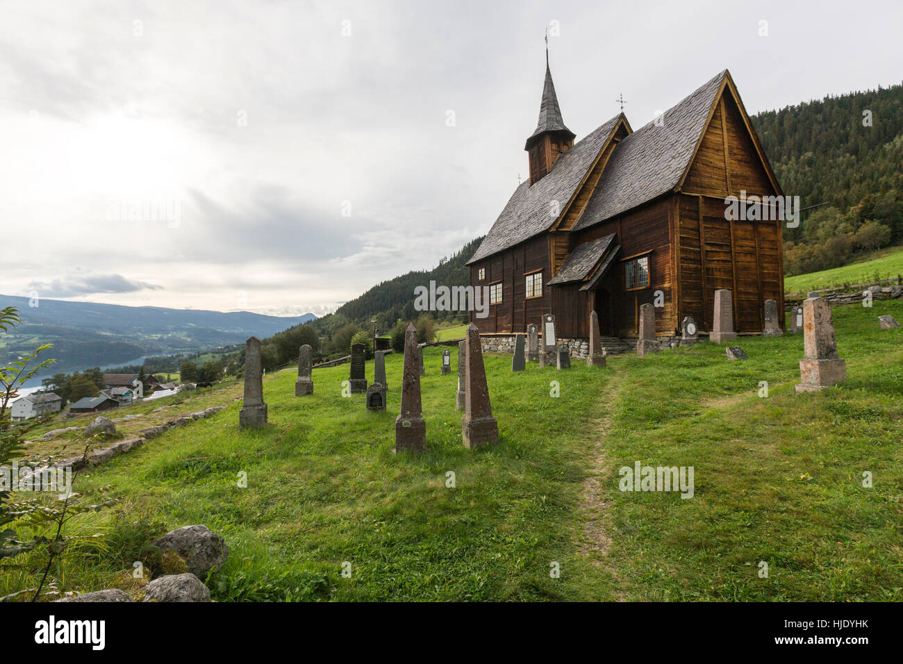 Lomen stave church hi-res stock photography and images - Alamy
