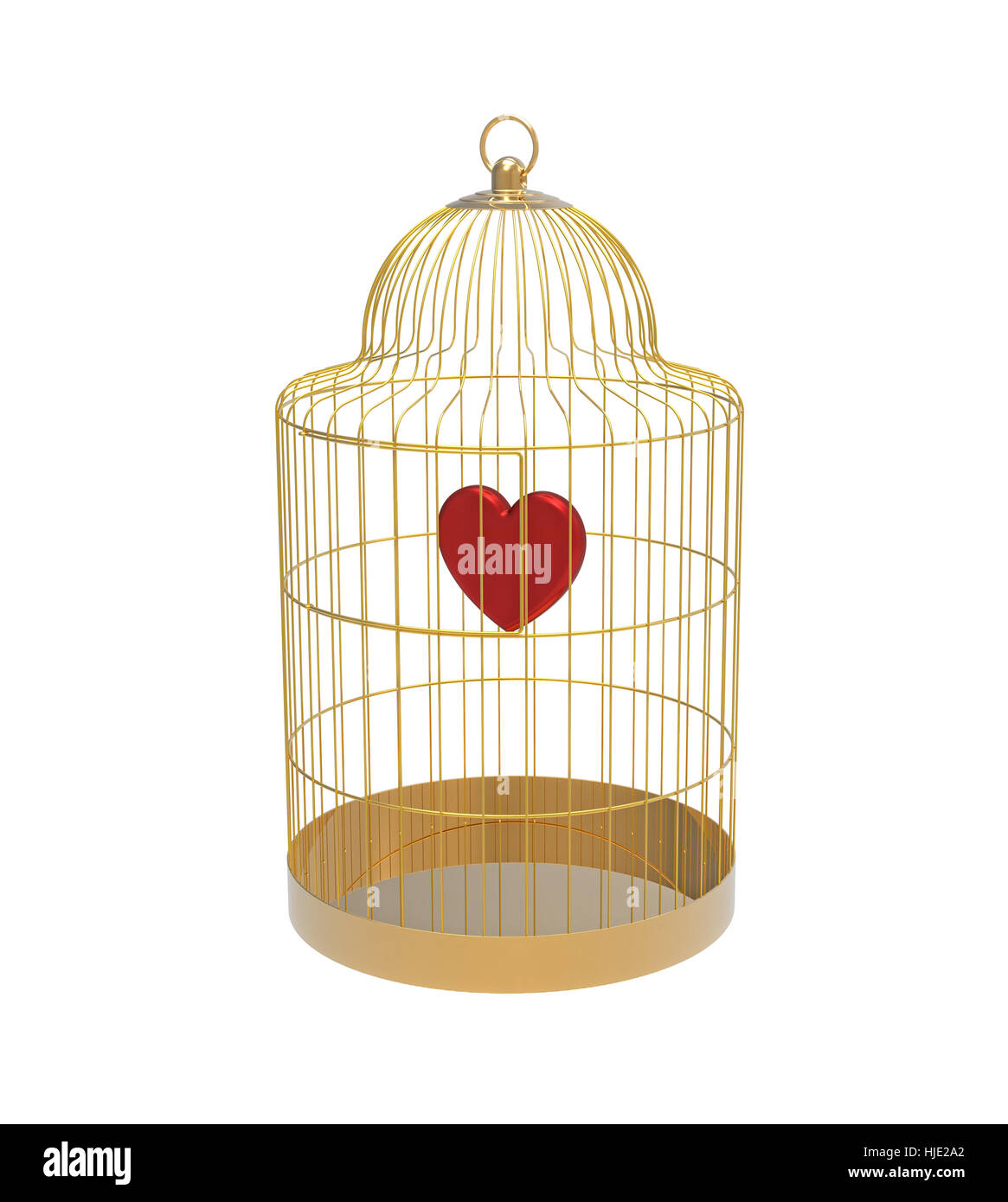 Bird cage illustration hi-res stock photography and images - Alamy