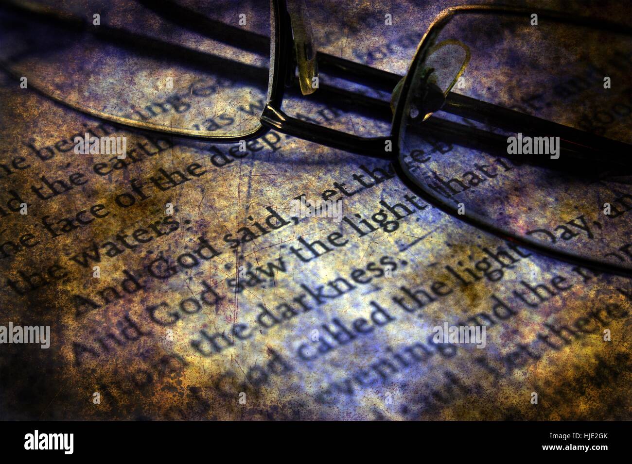 Old Bible grunge concept Stock Photo - Alamy