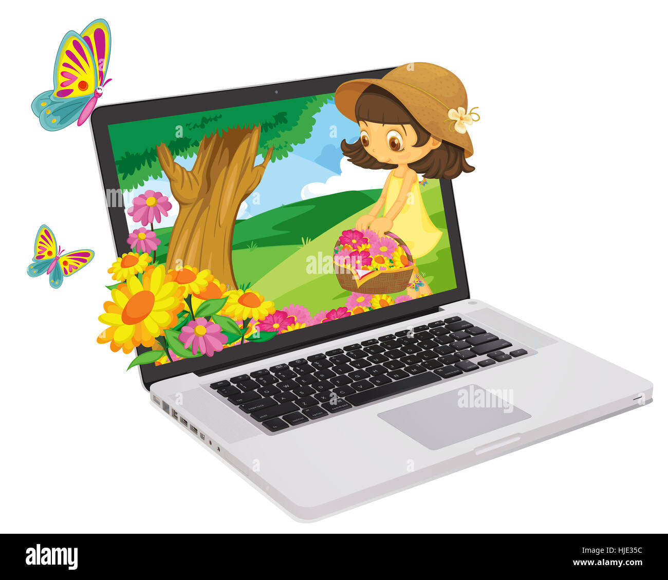 woman, office, laptop, notebook, computers, computer, walk, go, going ...