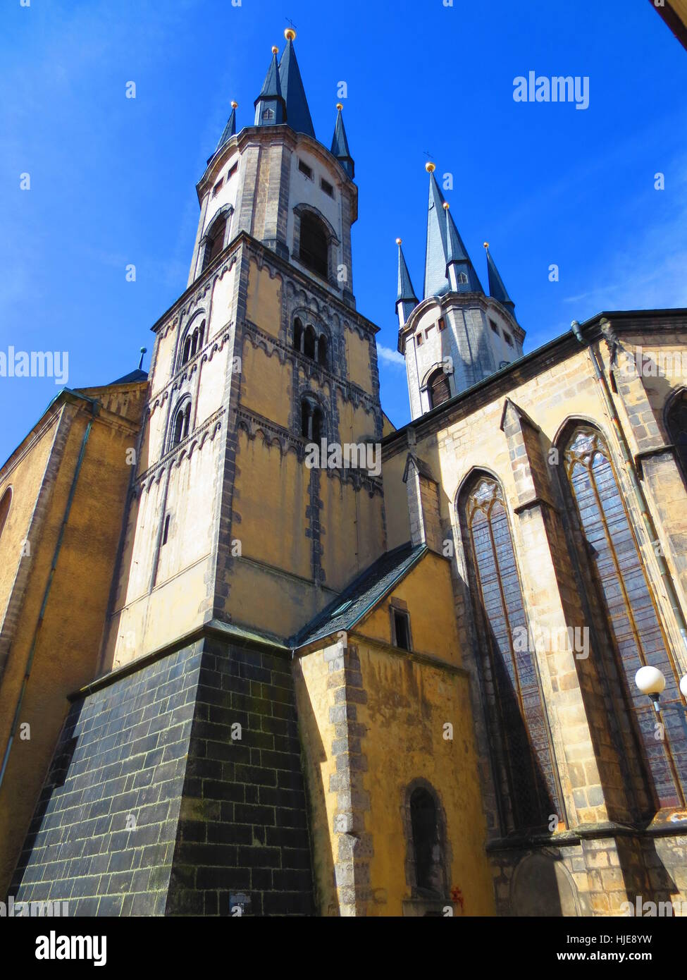 church, old town, czechia, church, window, porthole, dormer window ...