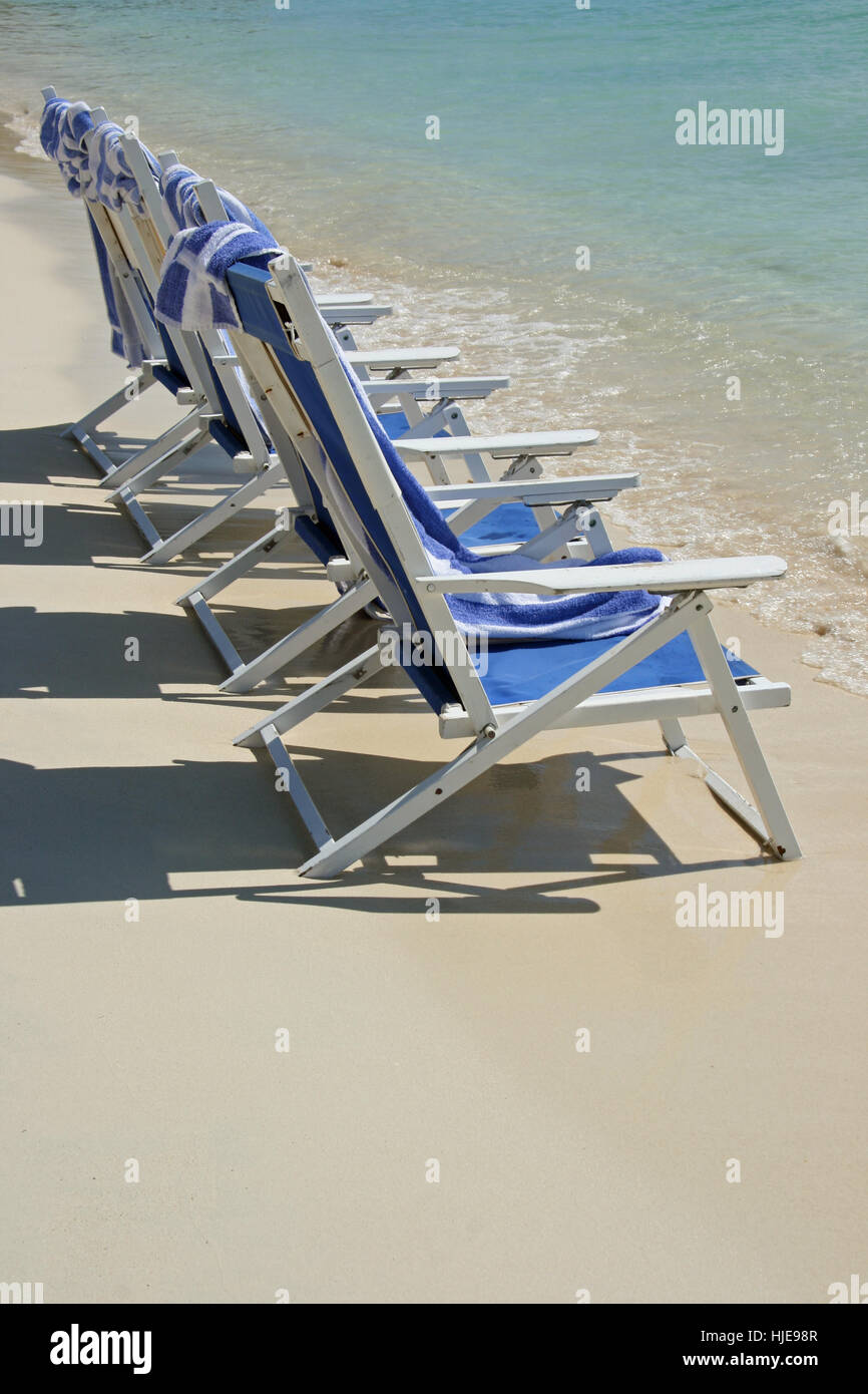 beach, seaside, the beach, seashore, beach chair, sandy beach ...