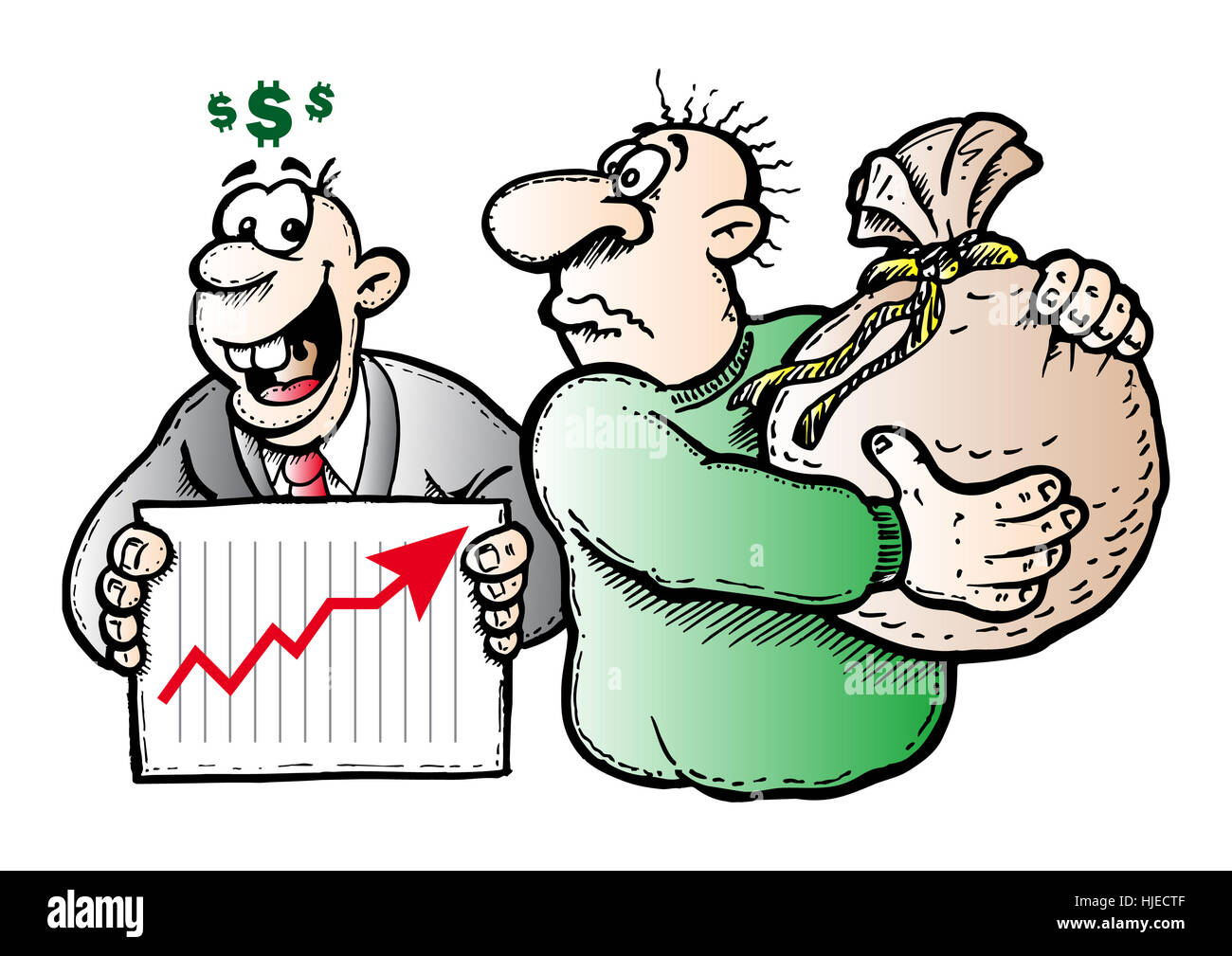 dollar, dollars, comic, crisis, broker, cartoon, tradesman, dealer ...