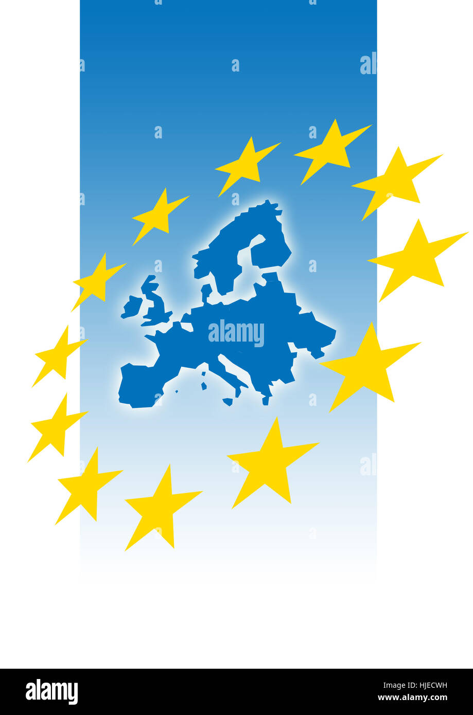 trade symbol blue Stock Photo - Alamy