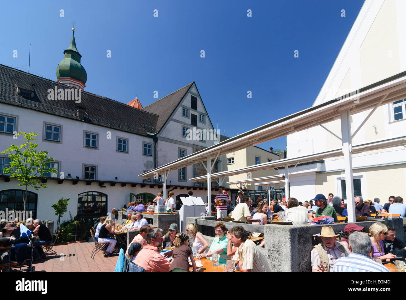 Andechs: Monastery Andechs; The abbey brewery, Oberbayern, Upper ...