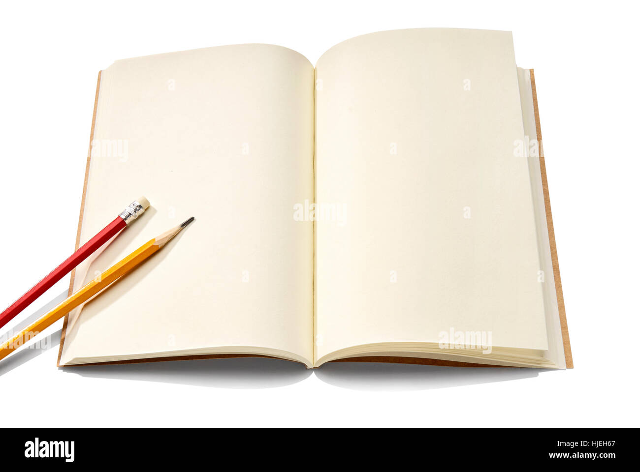 notebook and pencil Stock Photo - Alamy