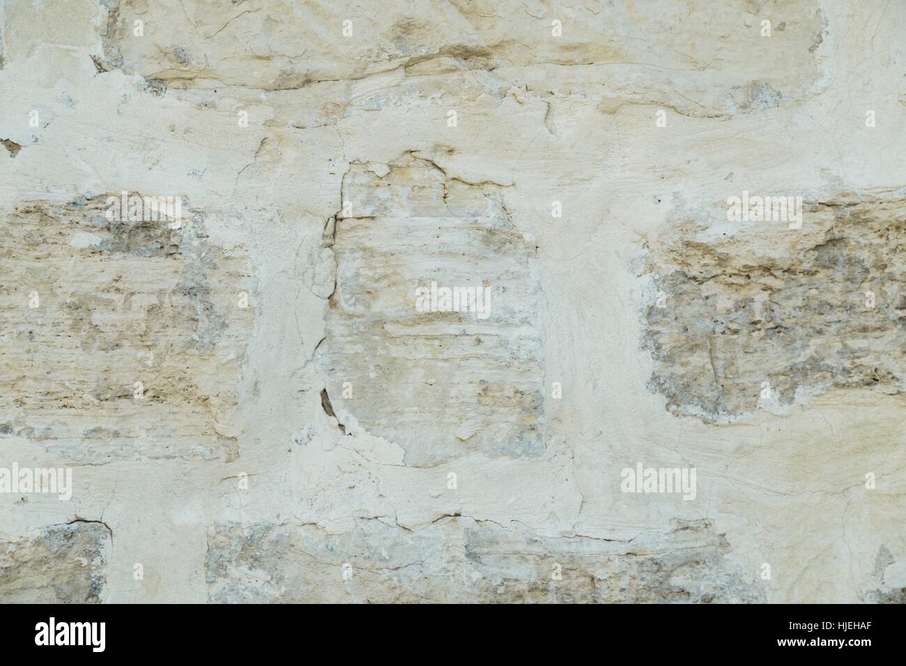 Stone wall pattern. Big concrete bricks outside Stock Photo - Alamy