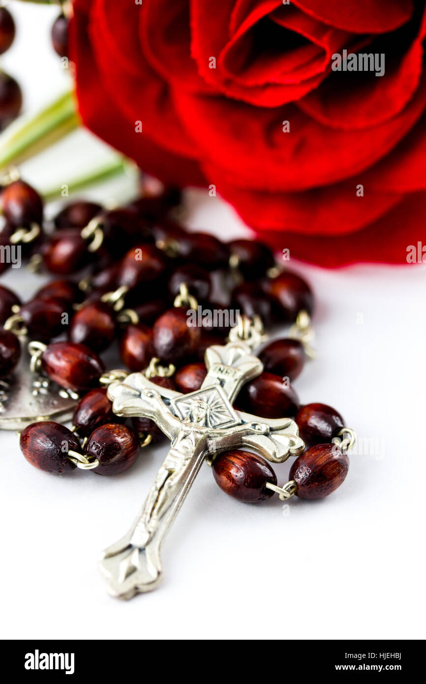 religion, religious, belief, church, flower, plant, rose, cross, roses ...