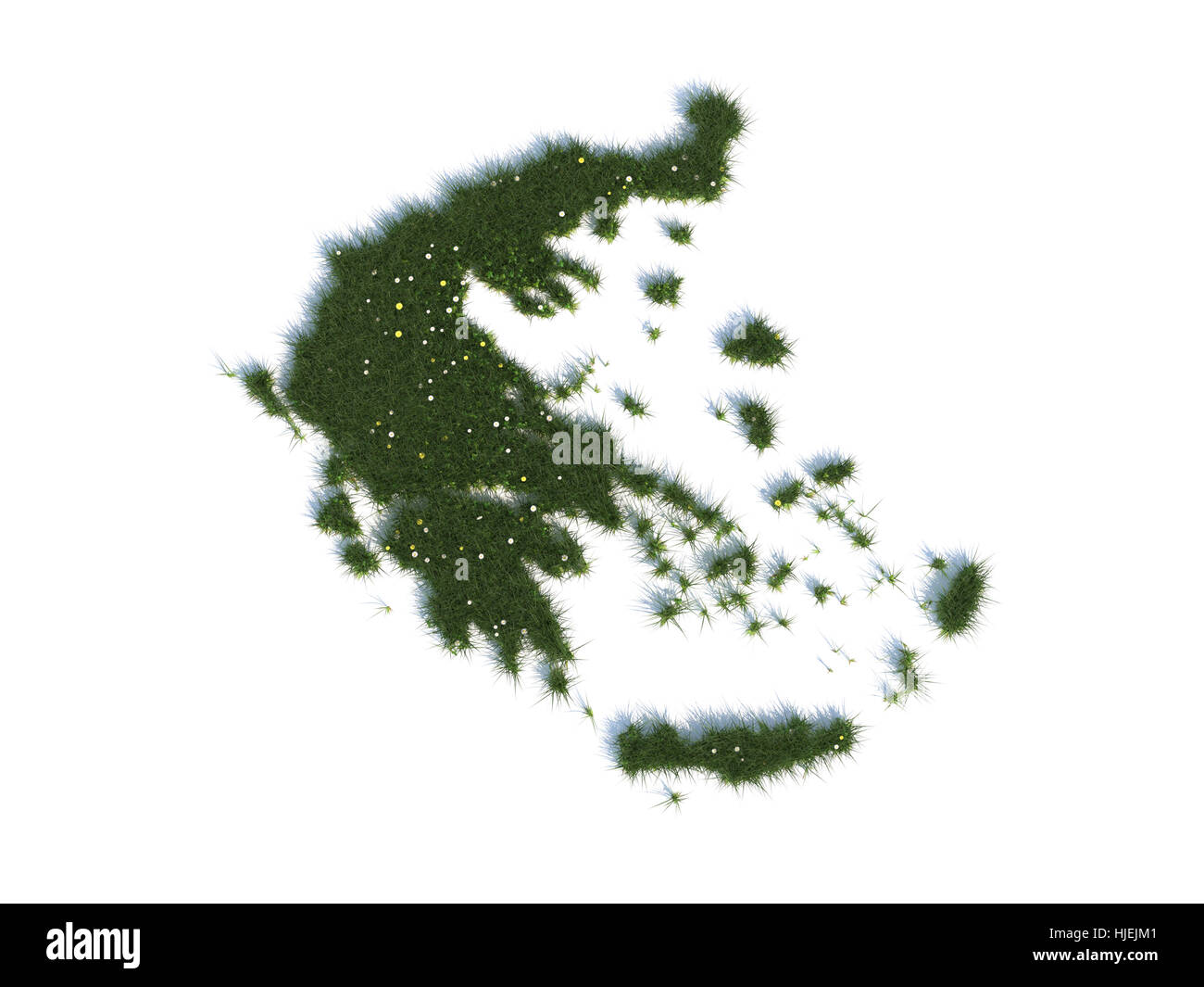 isolated, greece, europe, outline, realistic, contour, map, atlas, map ...