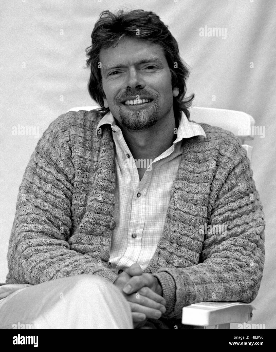 Richard branson virgin Black and White Stock Photos & Images - Alamy