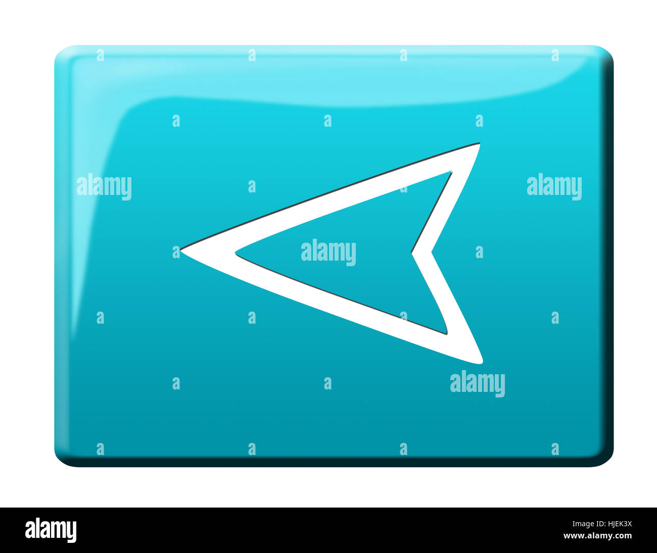directional arrow button Stock Photo - Alamy