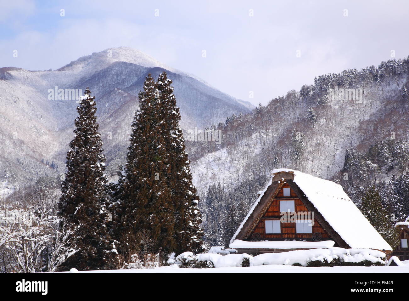 house, building, travel, historical, culture, famous, tree, winter ...