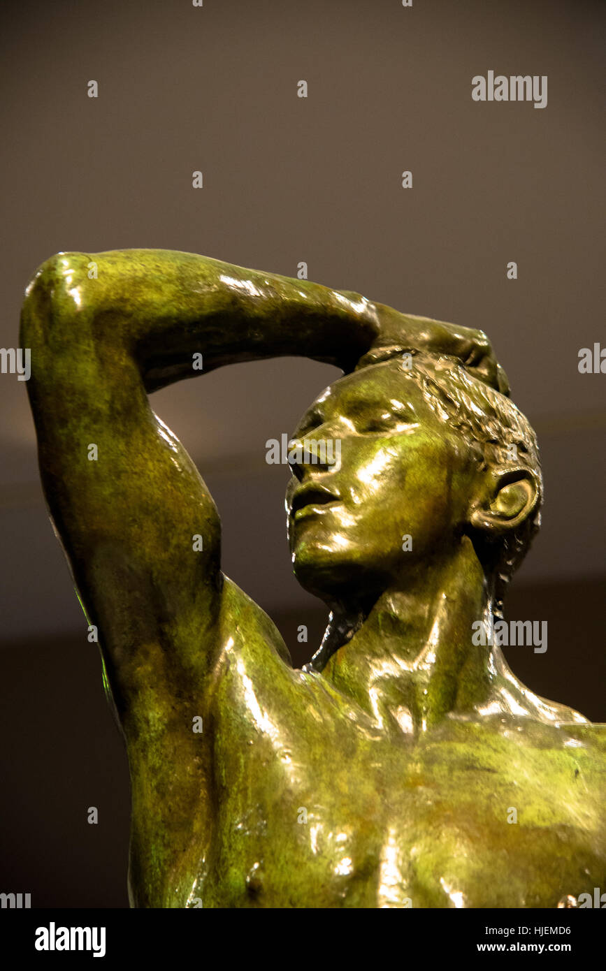 'the age of bronze',1876, Rodin Stock Photo - Alamy