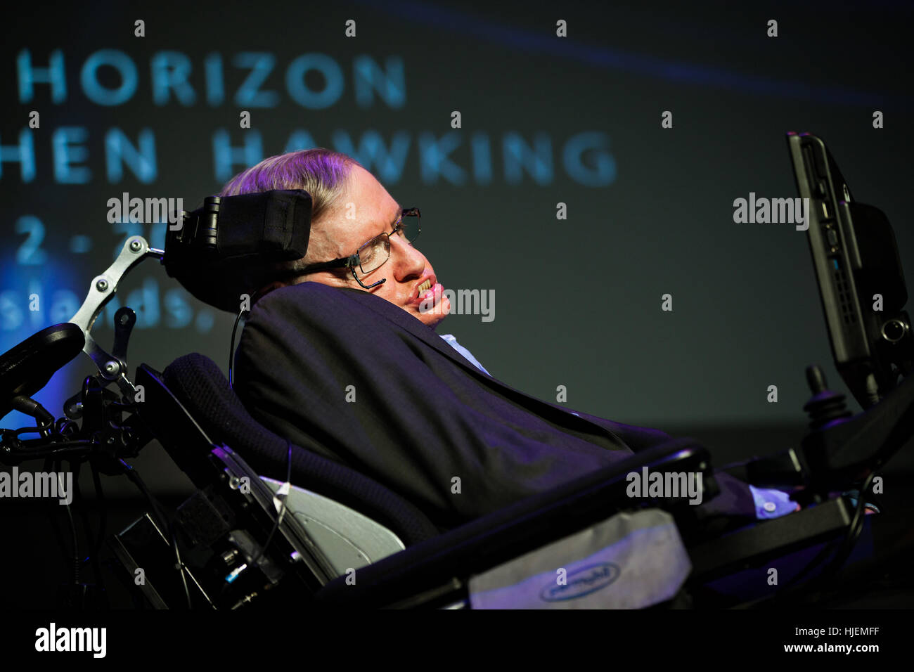 Prof. Stephen Hawking, British scientist, world renowned physicist ...