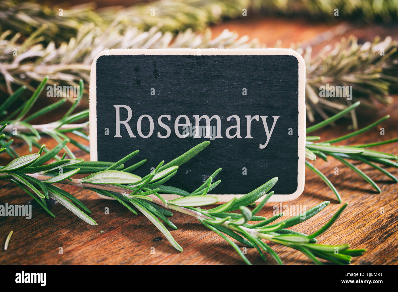Rosemary label hi-res stock photography and images - Alamy