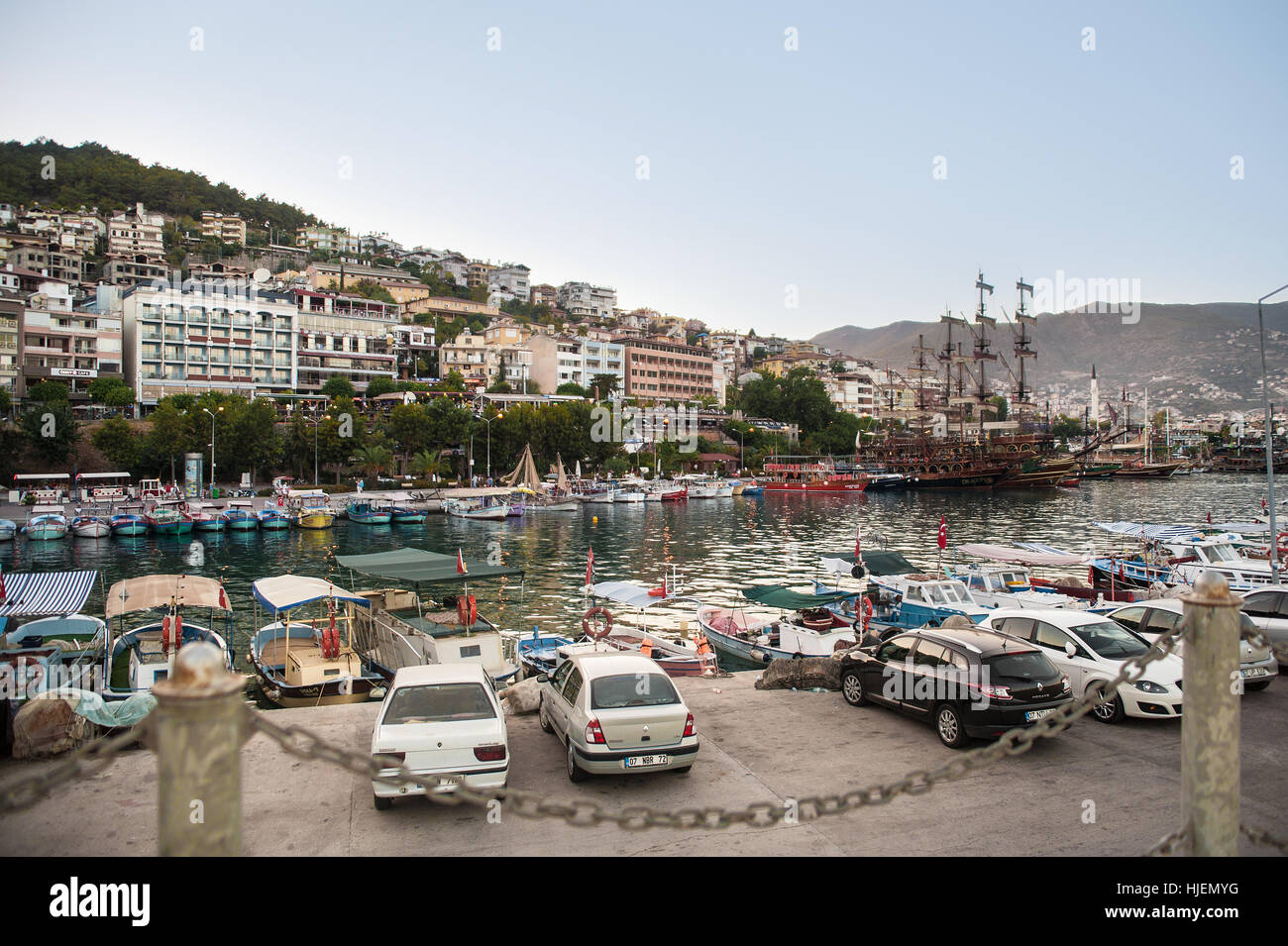 Alanya sightseeing boats hi-res stock photography and images - Alamy