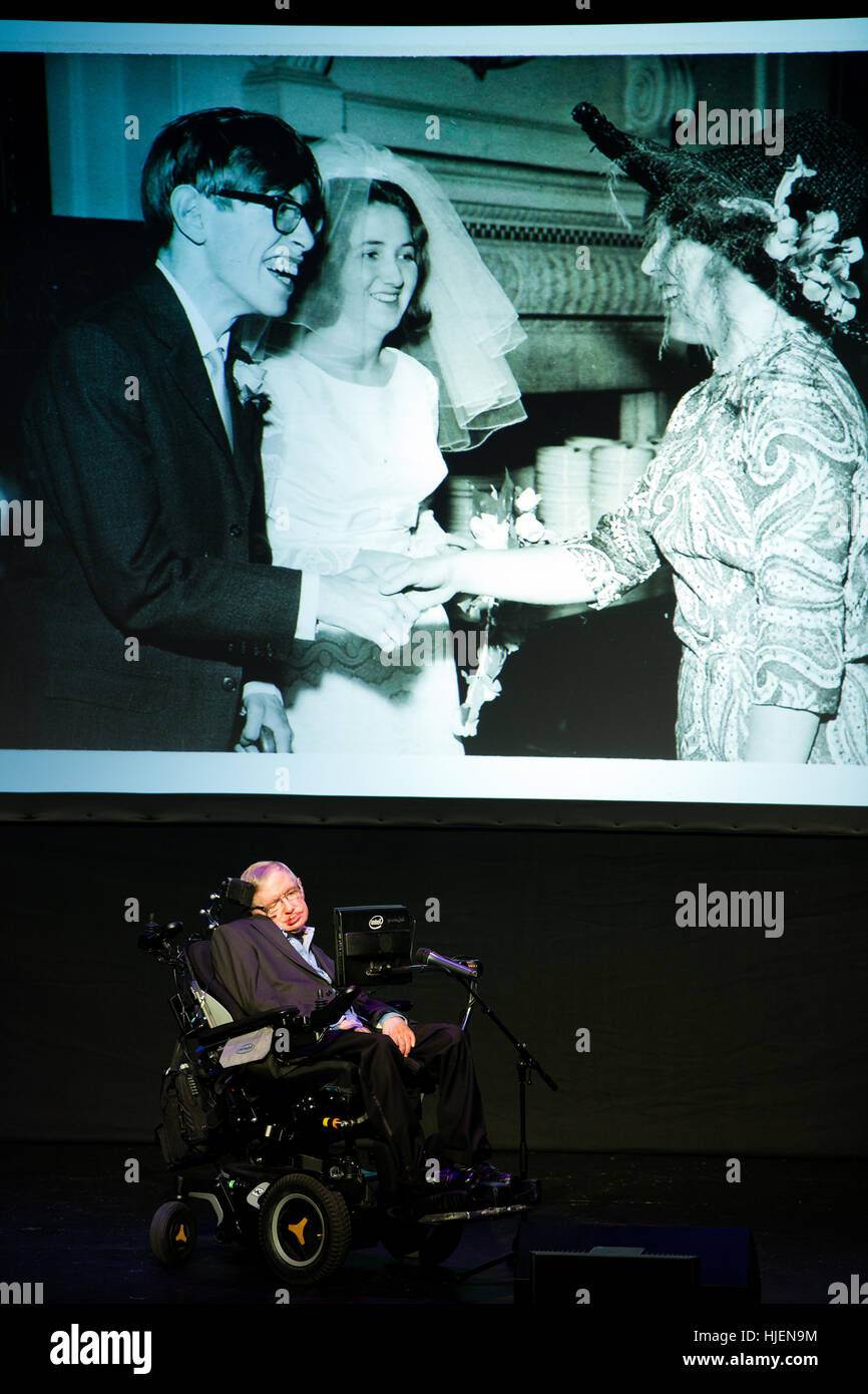 Prof. Stephen Hawking, British scientist, world renowned physicist ...