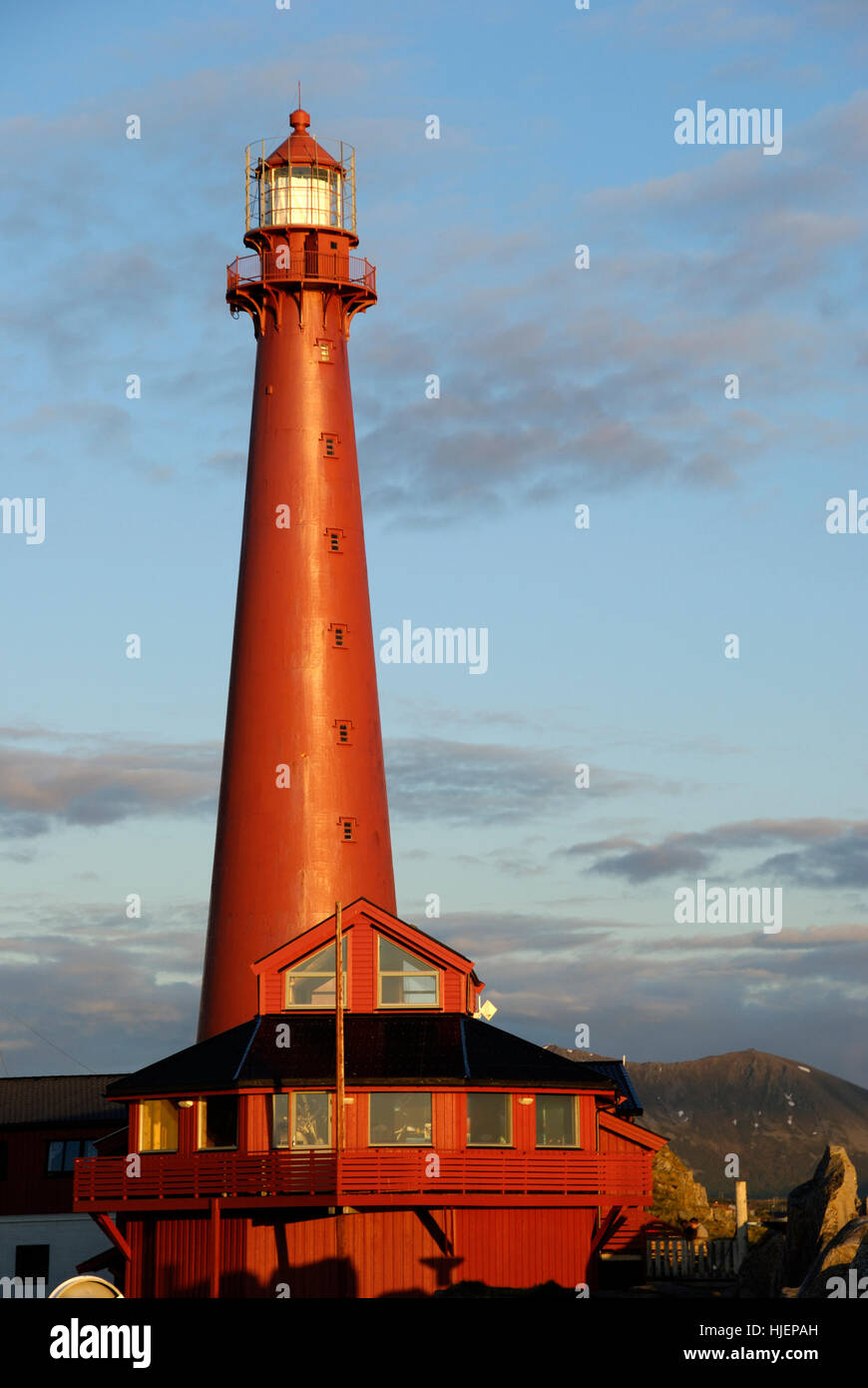 Red andenes lighthouse hi-res stock photography and images - Alamy