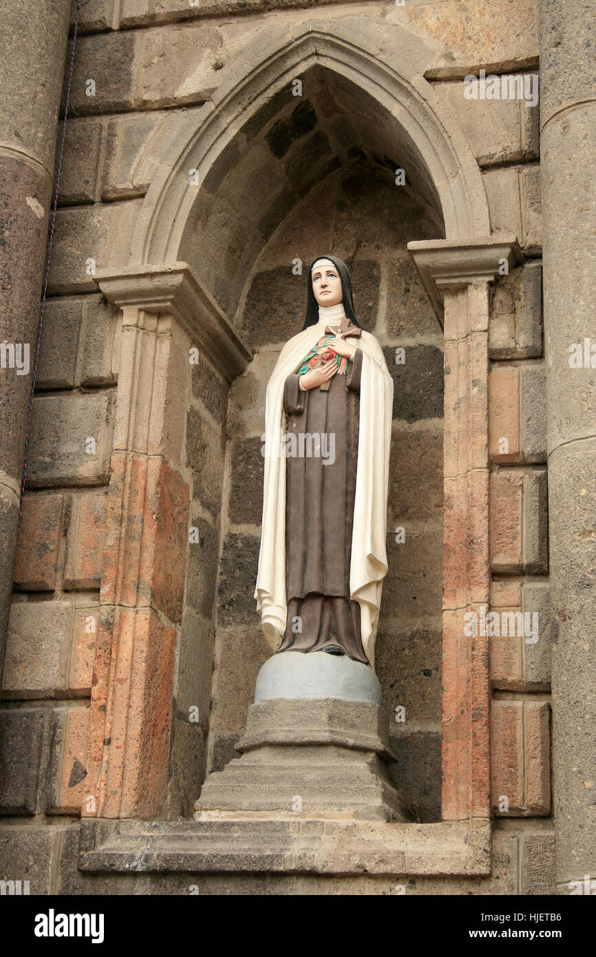 religious, church, statue, outdoor, facade, catholic, saint, urban ...