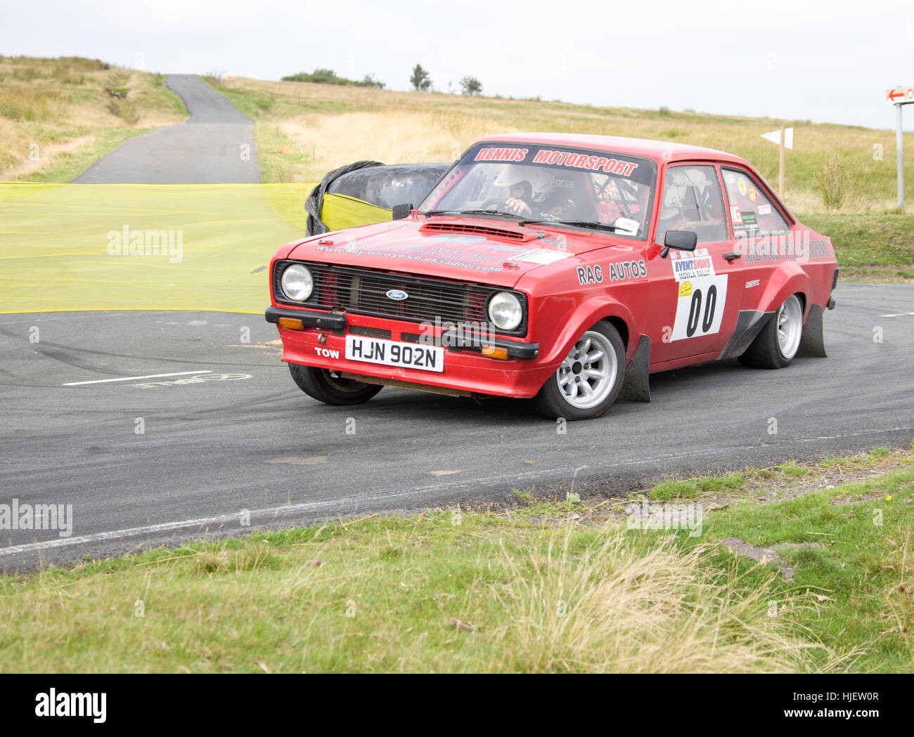 Mewla Historic Rally Event at Epynt Stock Photo - Alamy