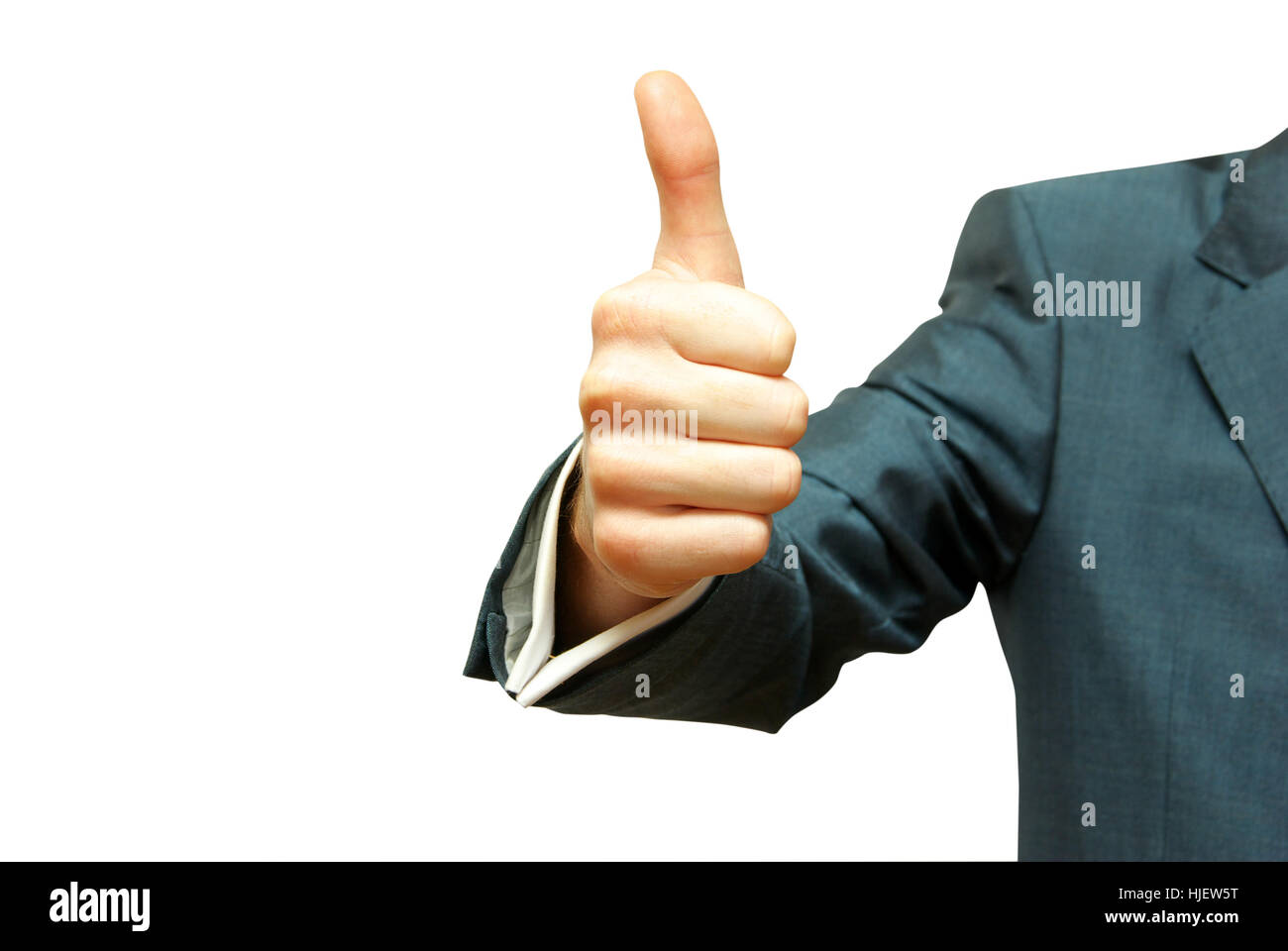 success hand sign isolated on white Stock Photo - Alamy