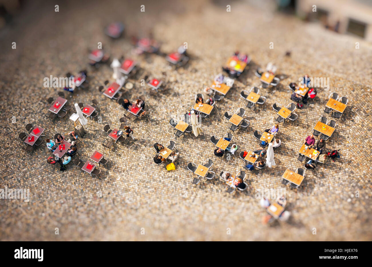 Miniature lens tilt shift blur effect hi-res stock photography and ...