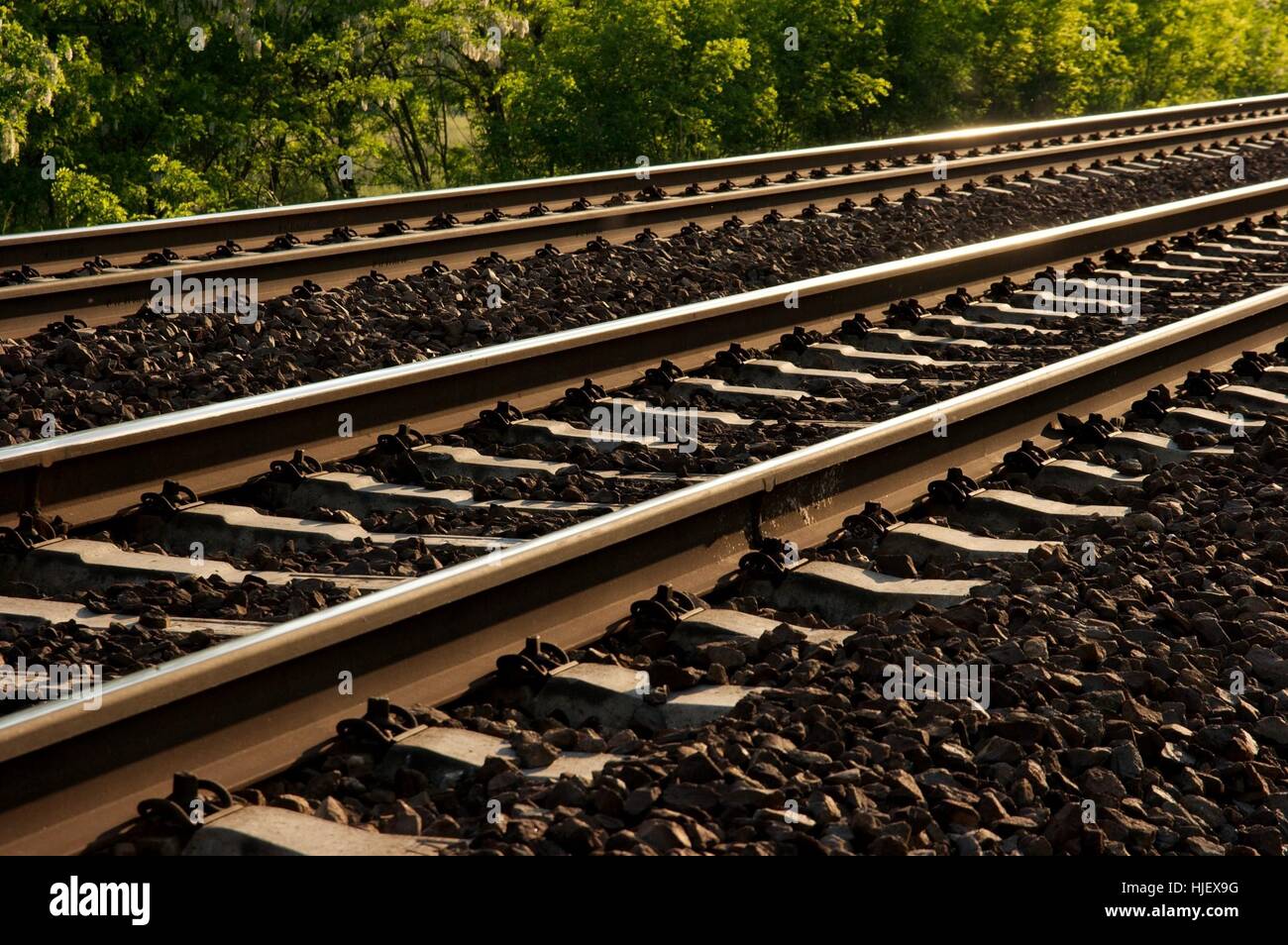 Tracks turn right railway hi-res stock photography and images - Alamy