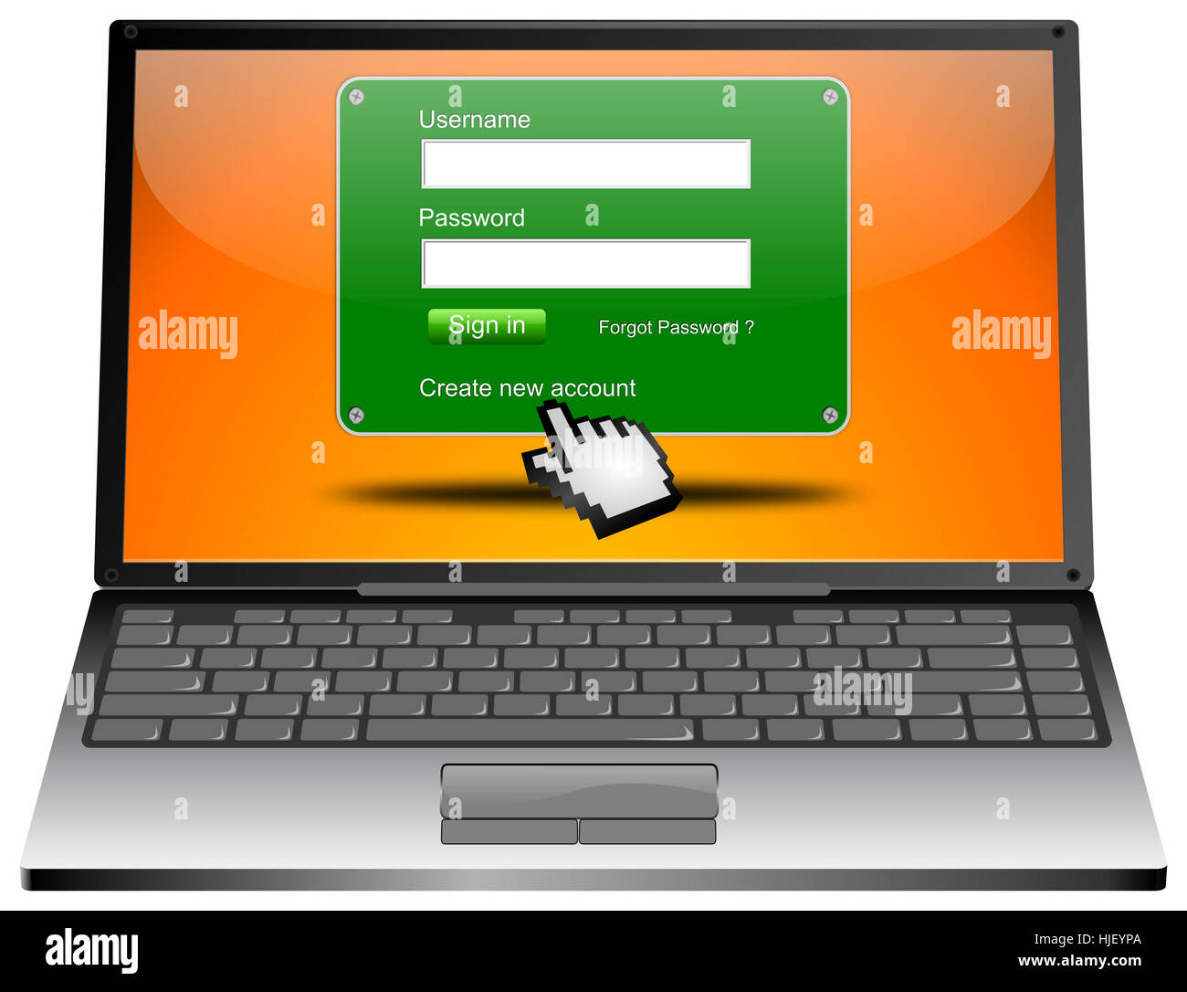 Pc screen safe box hi-res stock photography and images - Alamy