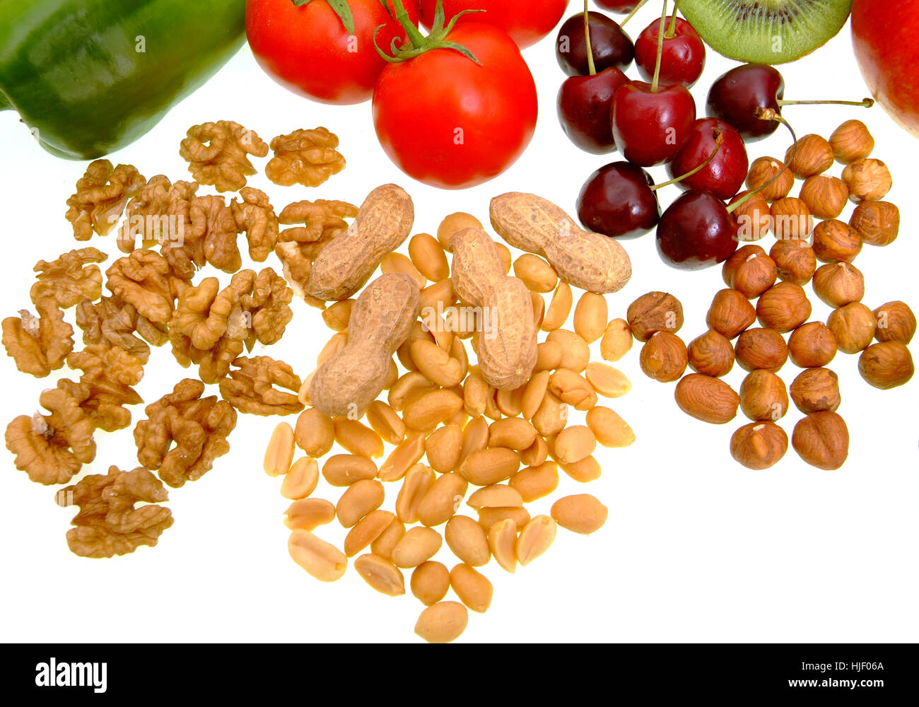 Nuts and fruits Stock Photo - Alamy