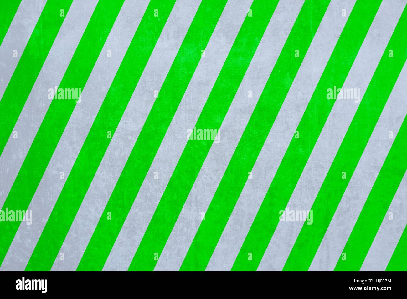 Green Diagonal Stripes