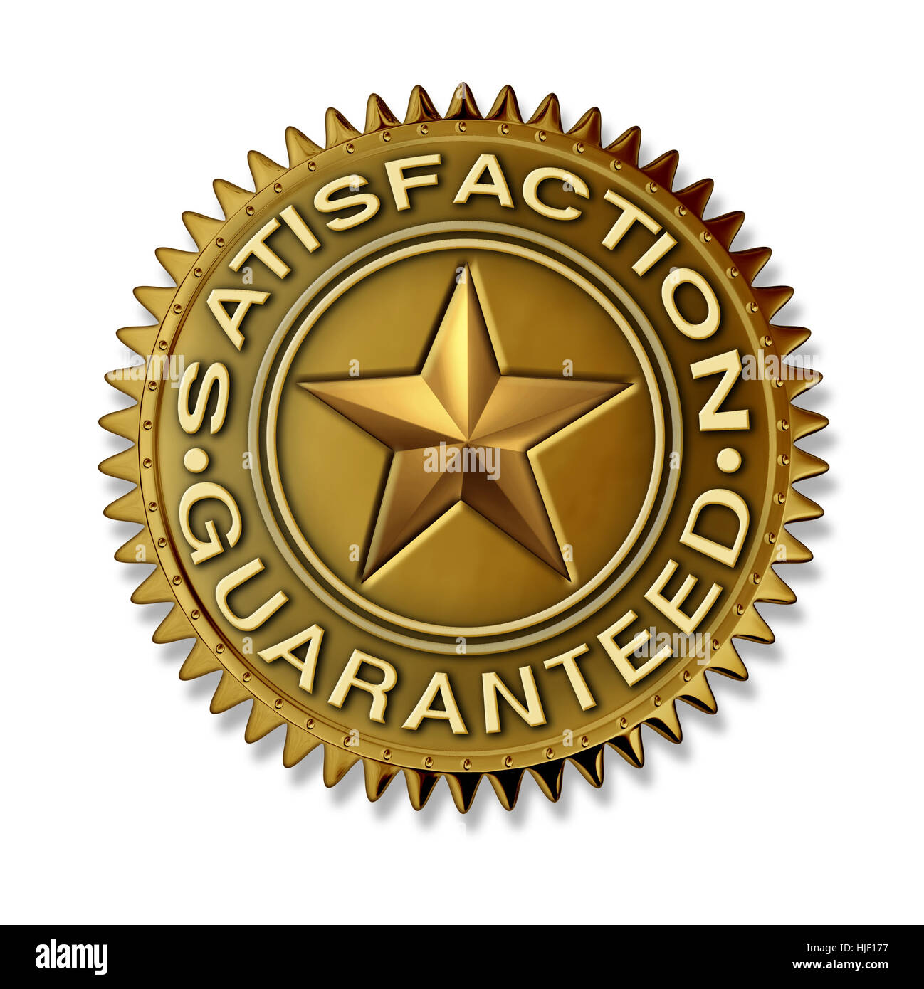 guaranteed, satisfaction, golden, label, document, certificate, medal ...