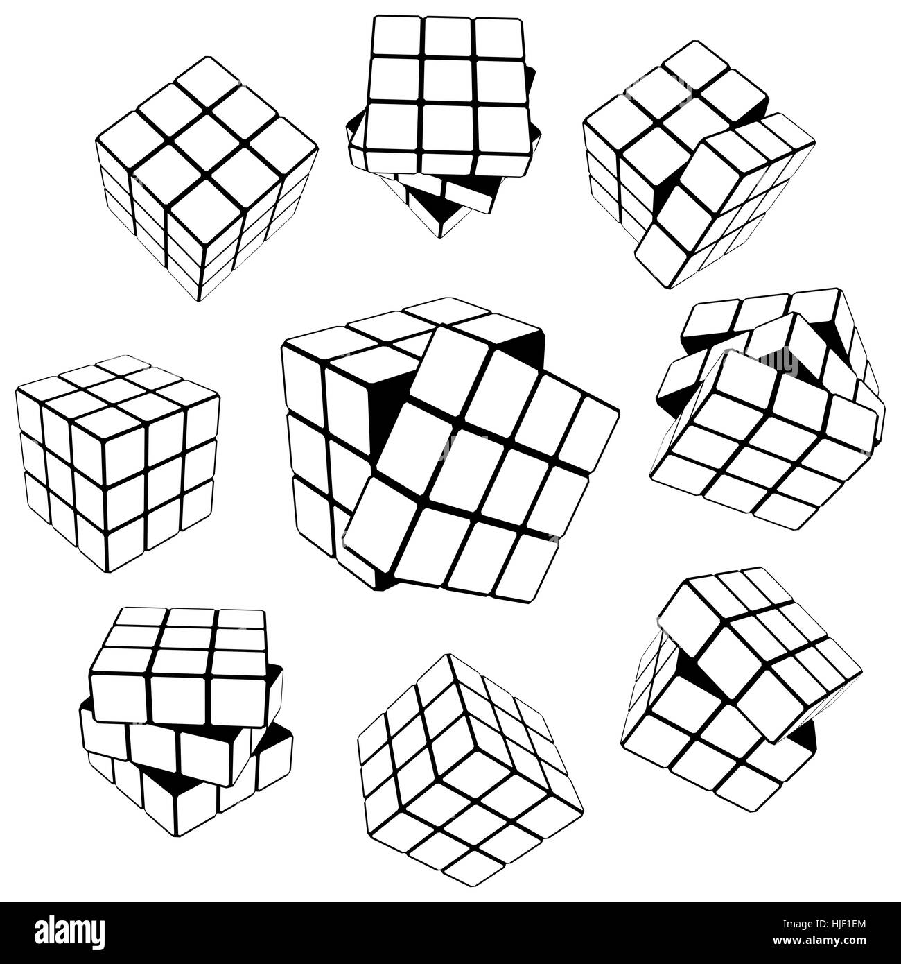 smart, retro, clever, assemble, disassemble, mount, blue, game ...