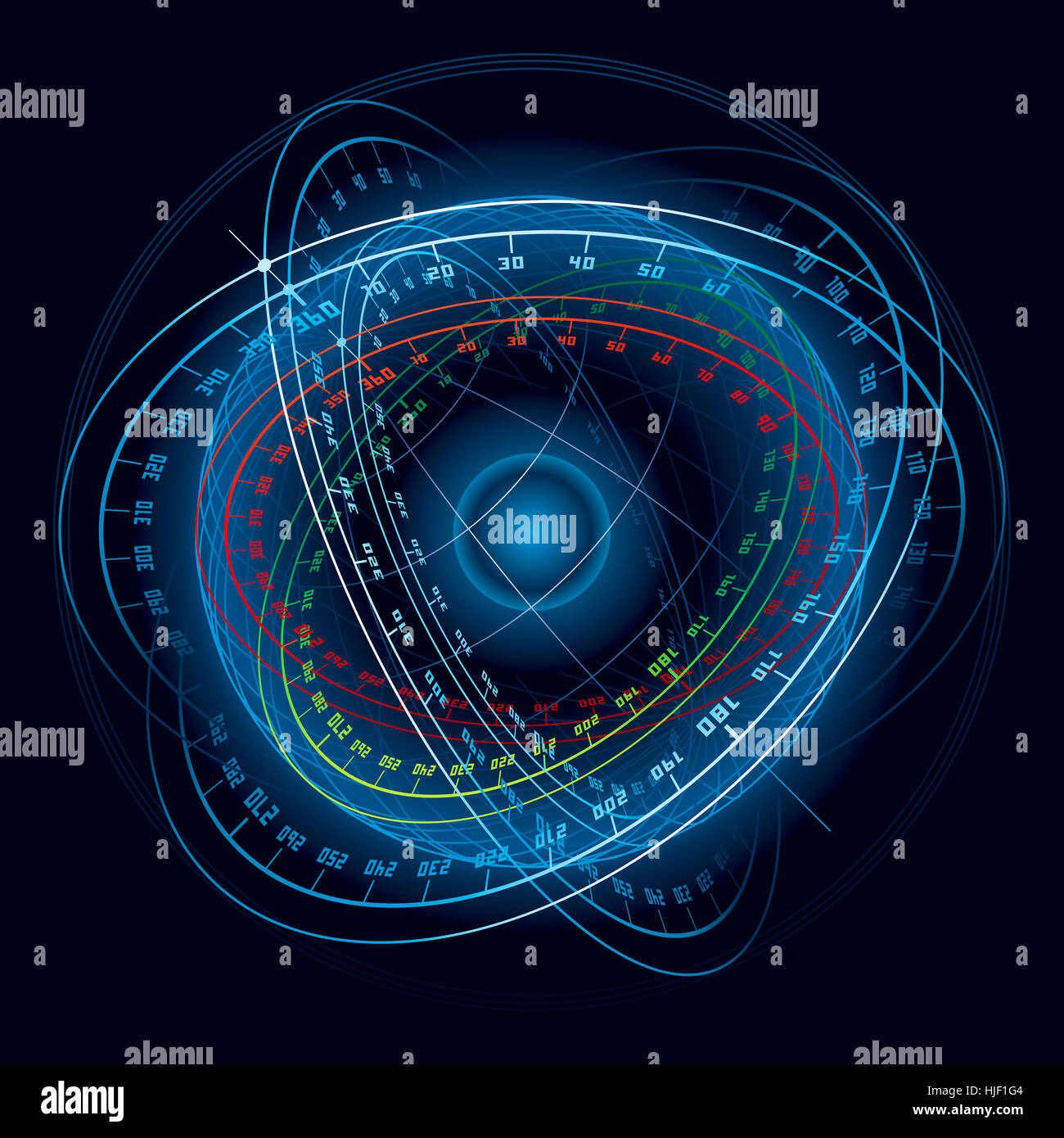 space, navigation, fantasy, fiction, icon, vector, sphere, backdrop ...