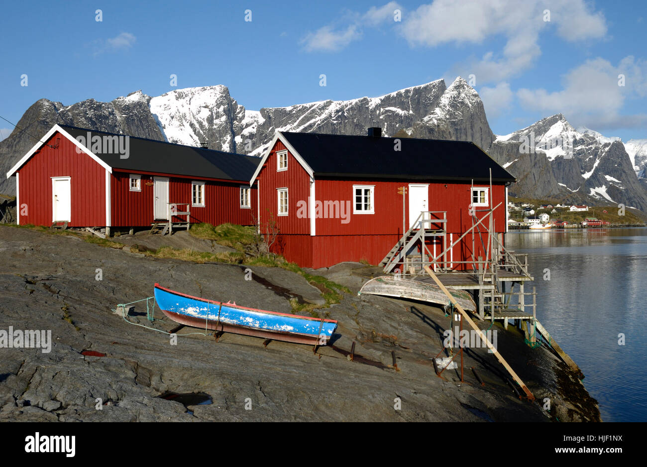 blue, house, building, houses, home, dwelling house, residential ...