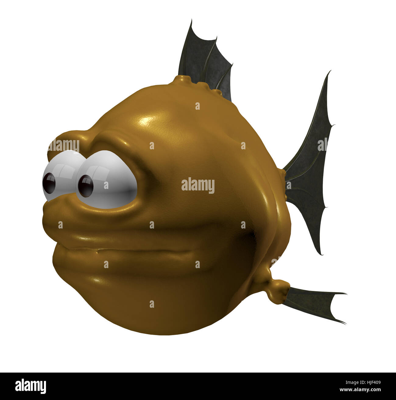 comic, animal, green, fish, caricature, cartoon, water, swimming ...