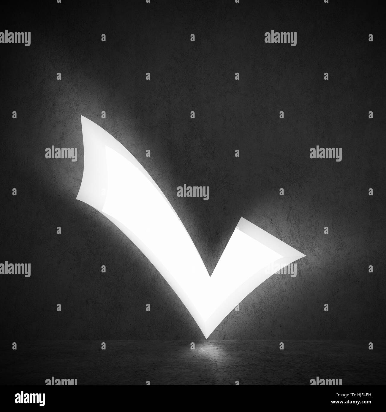 Symbol checklist checkmark Black and White Stock Photos & Images - Alamy