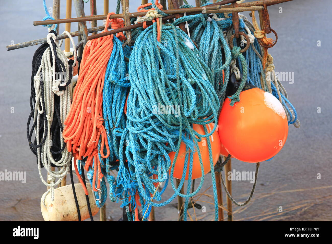 water, baltic sea, salt water, sea, ocean, dew, fishing, fishery, ropes ...