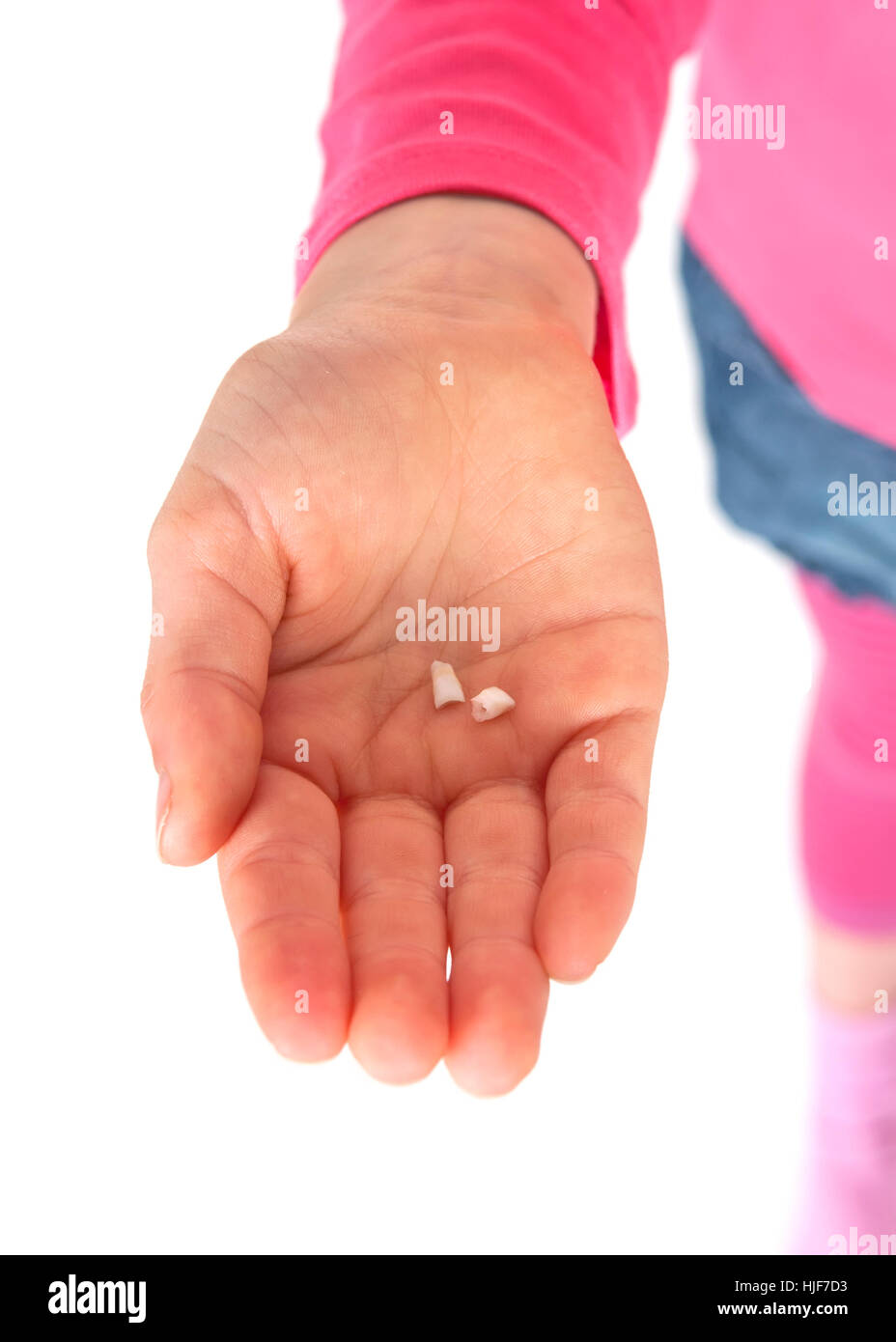 present, indicate, show, hand, teeth, tooth, child hand, milk tooth ...