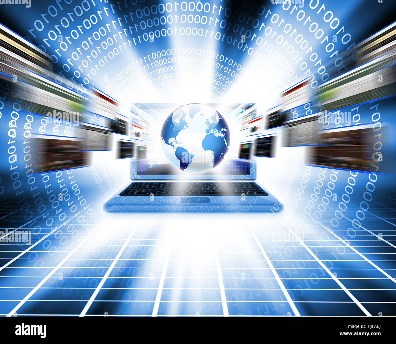 Laptop screens symbol global hi-res stock photography and images - Alamy