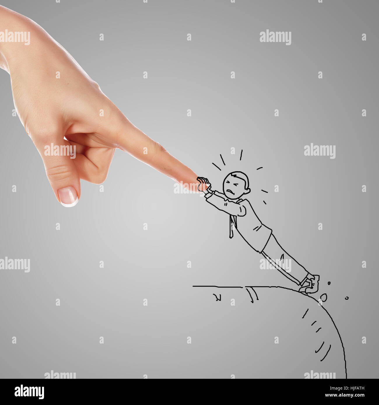 Cartoon hand drawing illustration hi-res stock photography and images ...