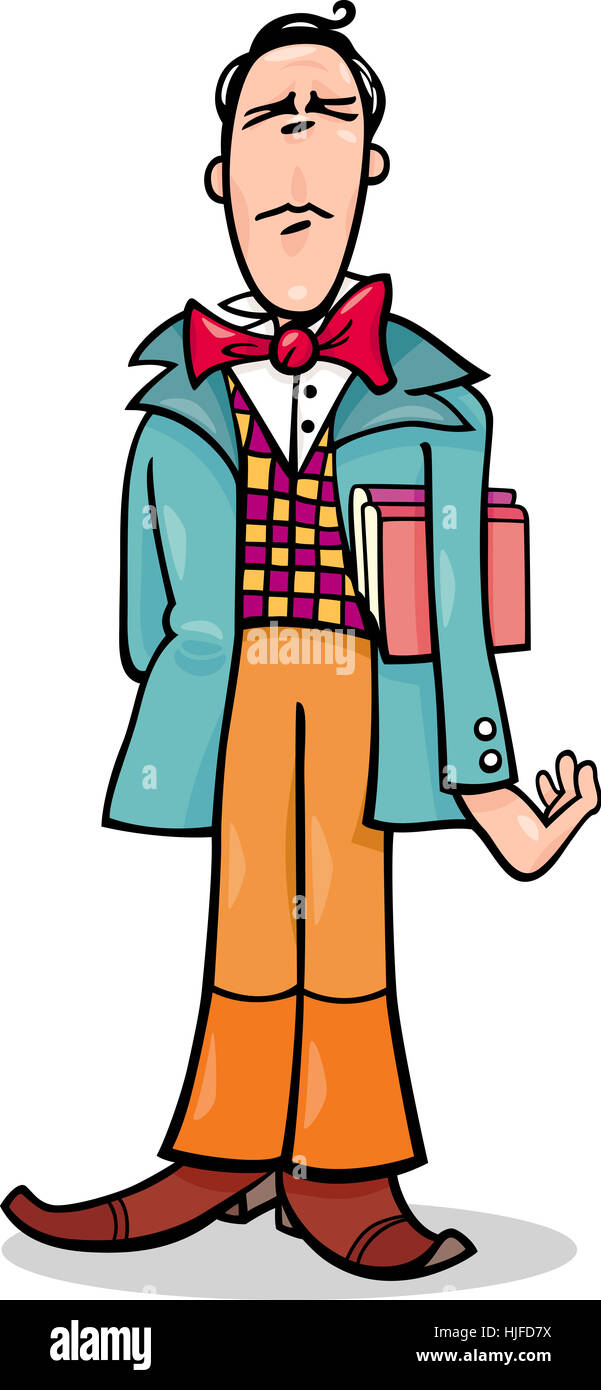 illustration, poet, caricature, eccentric, cartoon, artist, painter ...