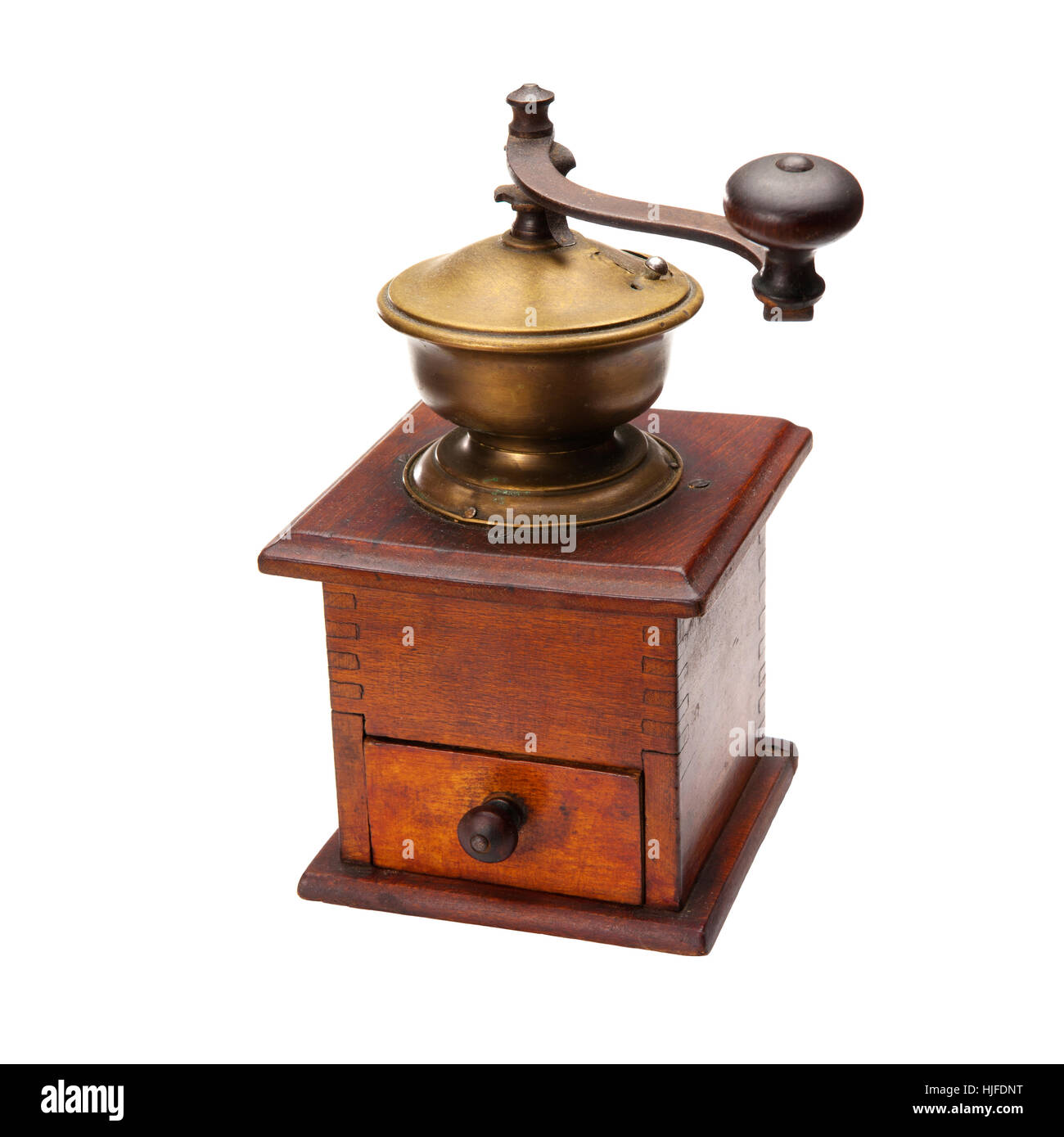 isolated, wood, vintage, copper, retro, pepper mill, nobody, salt mill ...