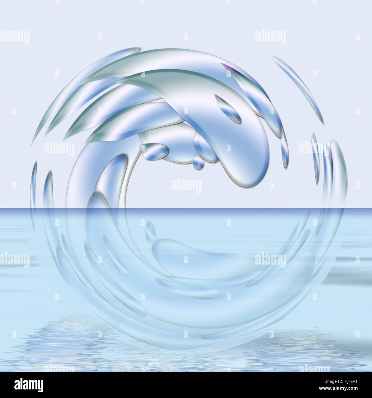 blue, graphic, raindrop, vortices, salt water, sea, ocean, water, drop ...