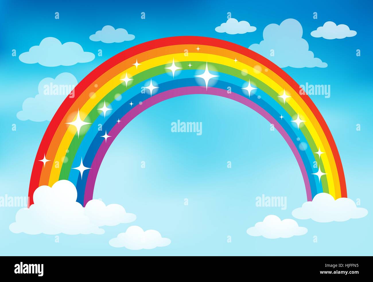 spring, rainbow, shape, effect, design, shaping, formation, model ...