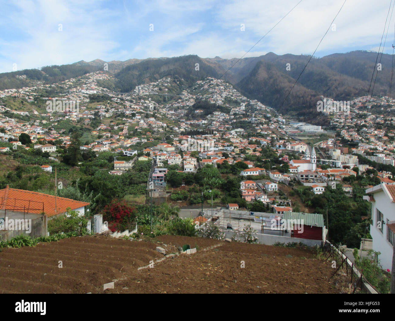 Madeira town dwellings hi-res stock photography and images - Alamy